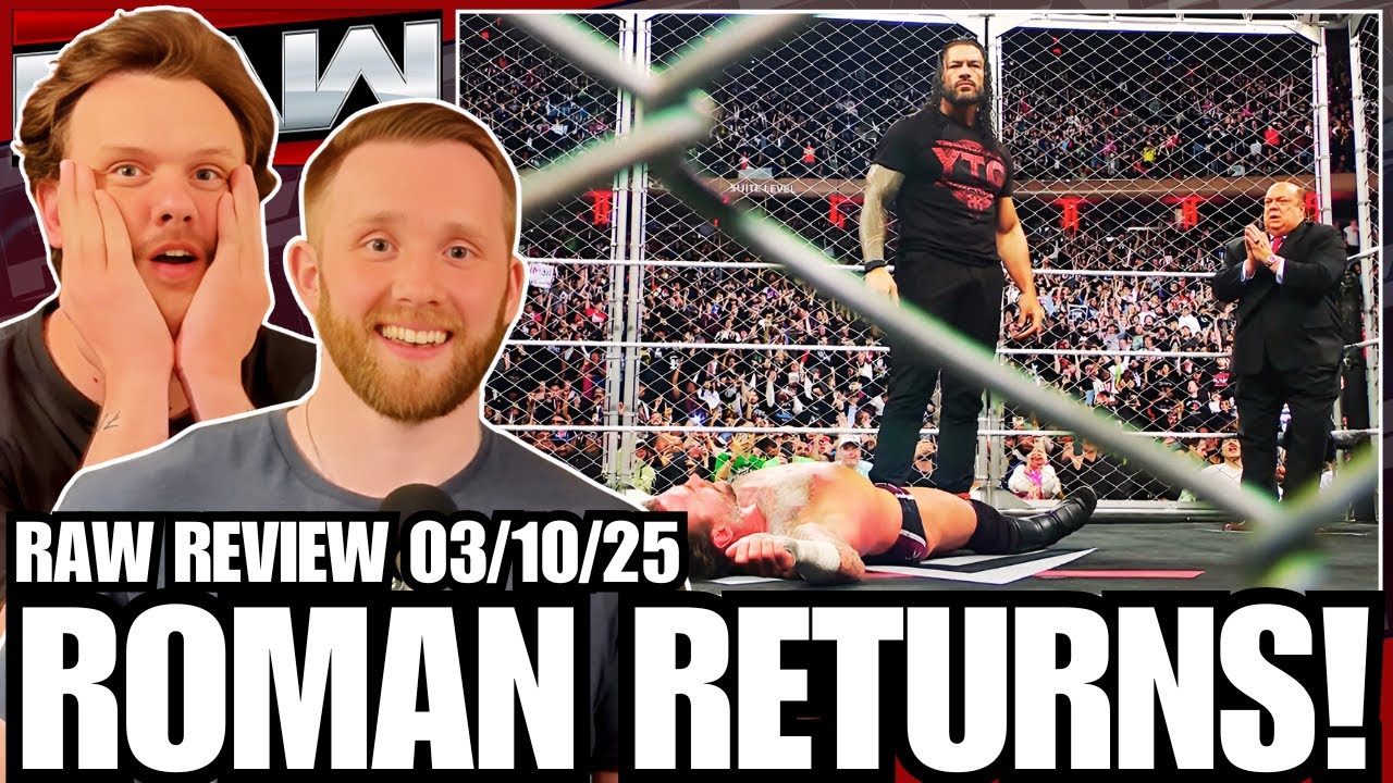 Roman Reigns RETURNS! WWE Raw Review 3/10/25! - YouTube