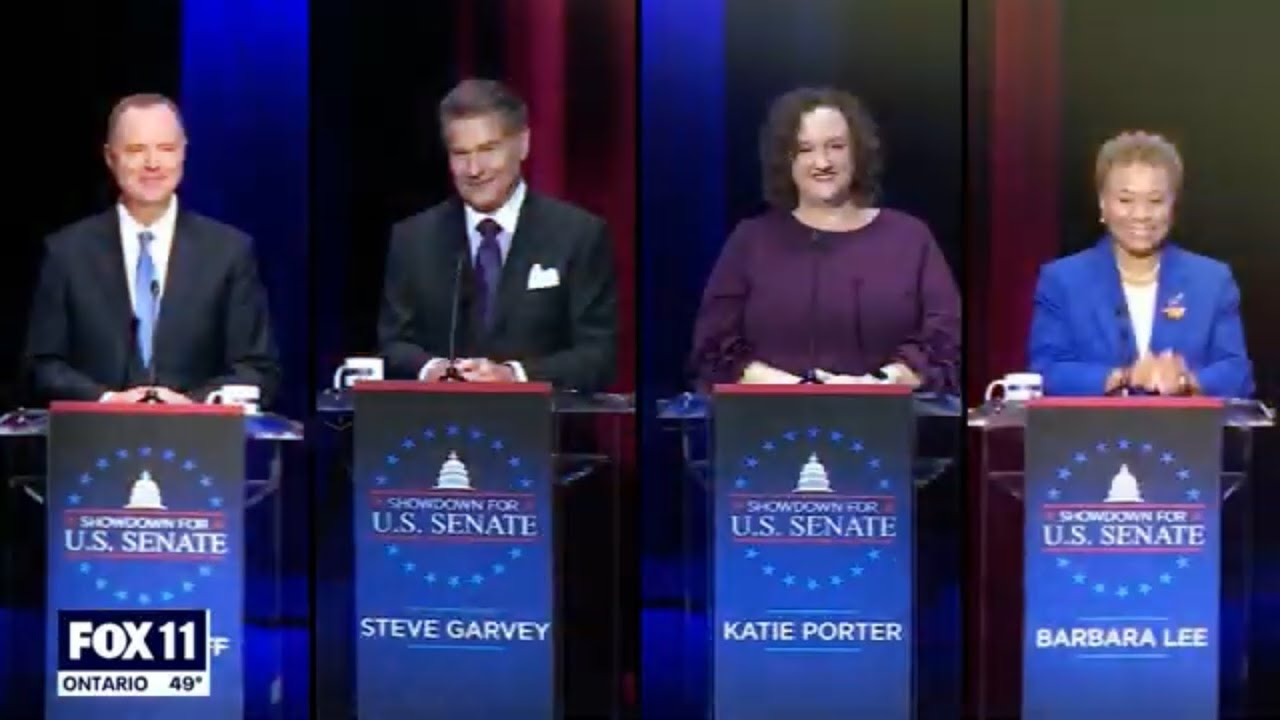 Final Arguments in California's U.S. Senate Race - YouTube