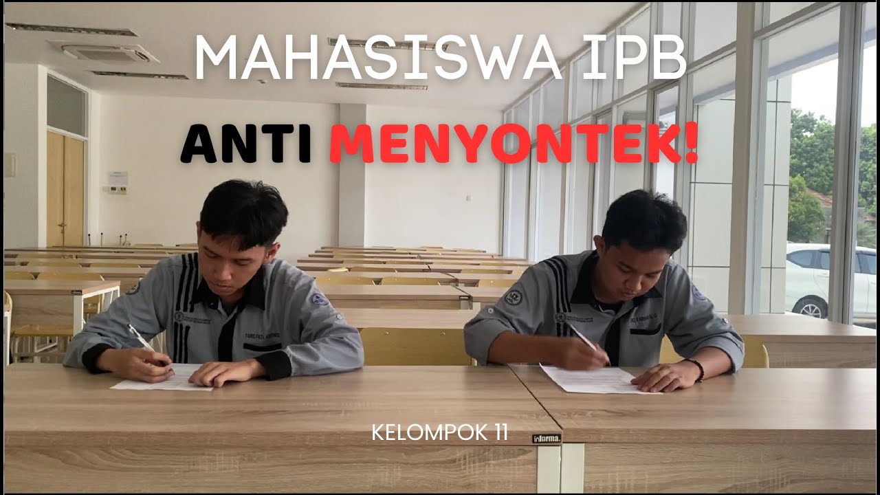 Video Kampanye Mahasiswa IPB Anti Menyontek - YouTube