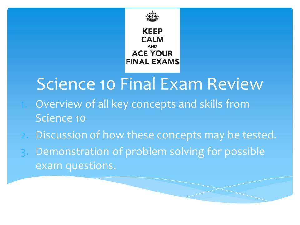 Final Exam Review Part 1 - YouTube