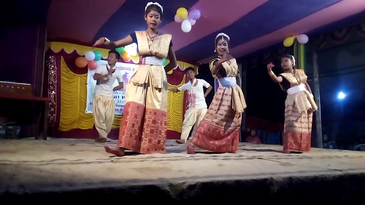 2020 new Assamese grup dance - YouTube
