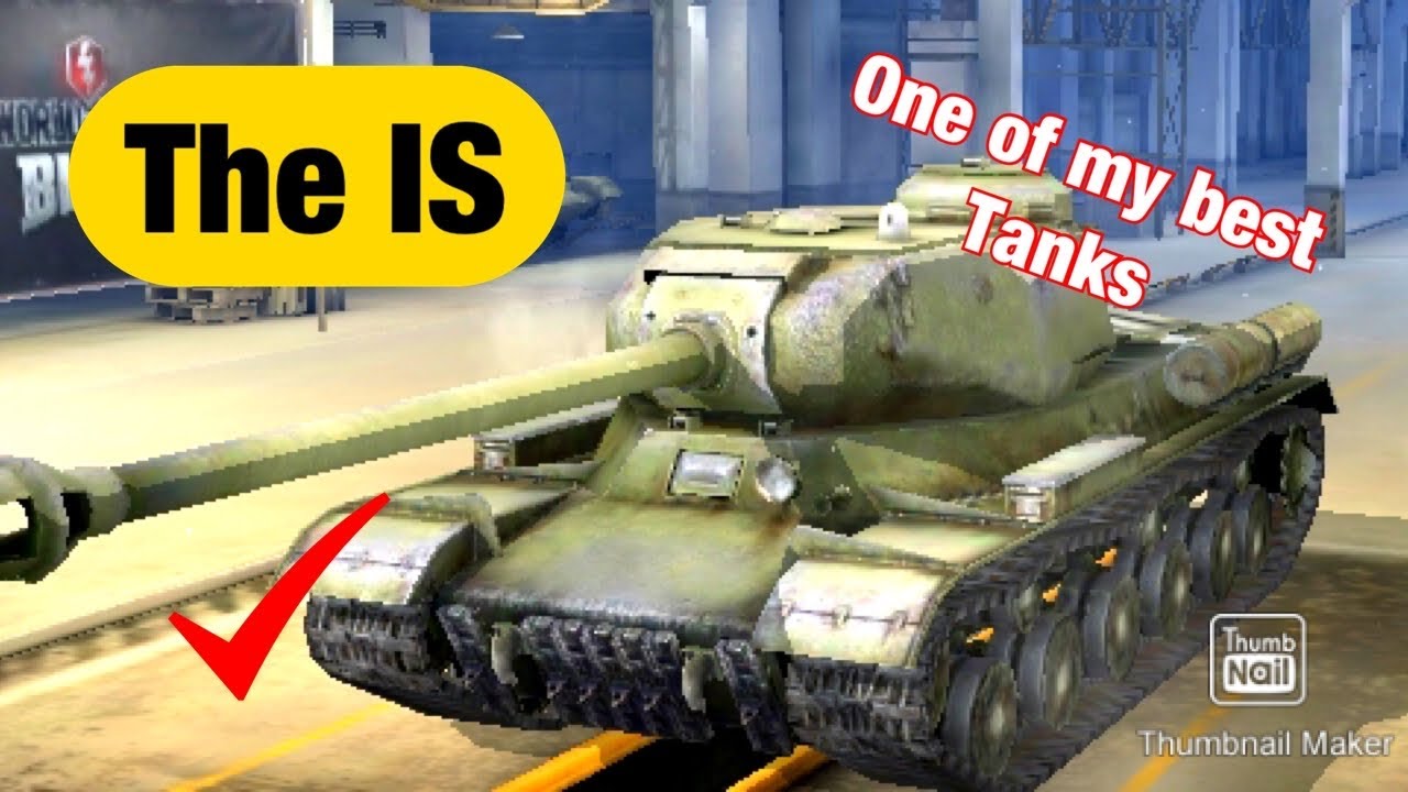 Playing as the IS my newest tank (wotb) - YouTube