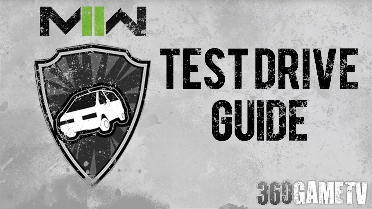 COD Modern Warfare 2 Test Drive Trophy / Achievement Guide (Drive five ...