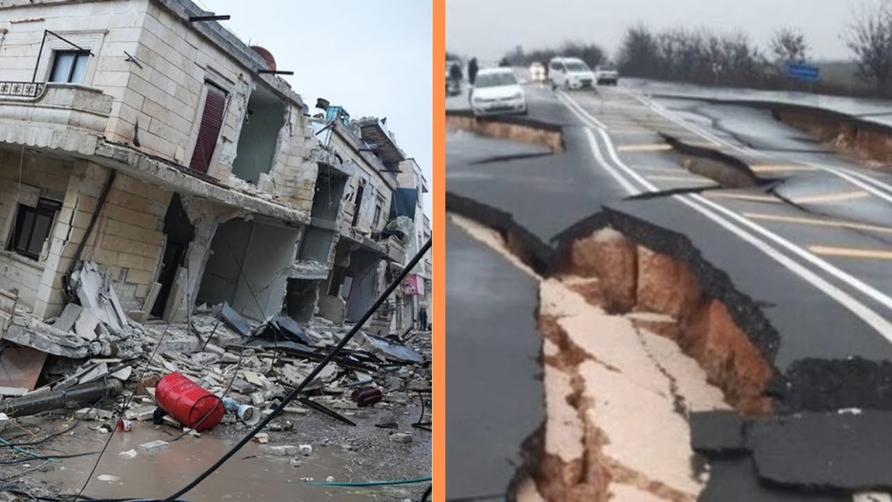 10 Breathtaking Earthquakes Caught on Camera - YouTube