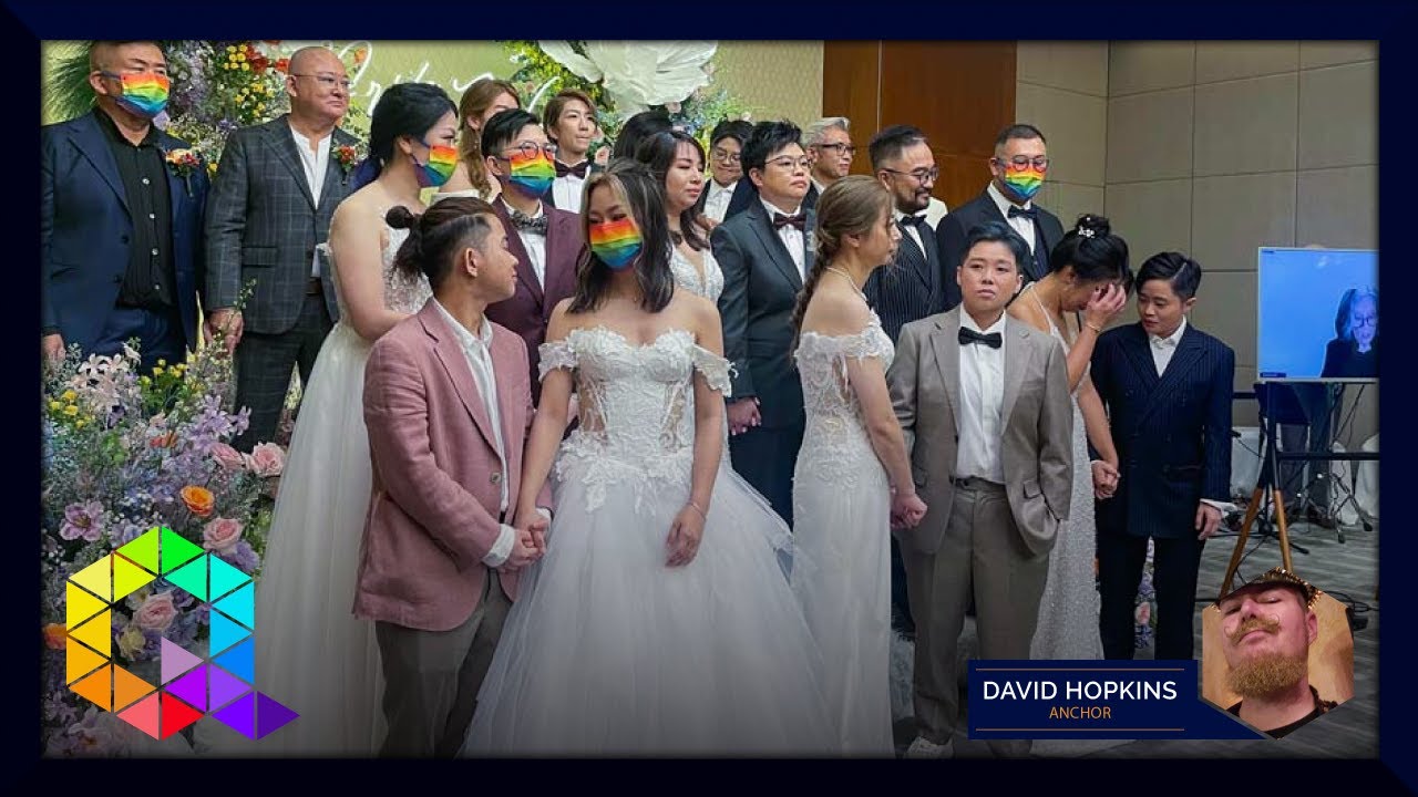 Hong Kong Couples Exchange Vows Online with Utah Officiant - YouTube