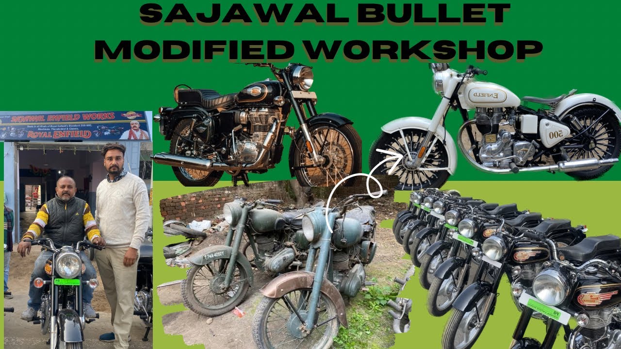 Sajawal bullet modification workshop Goraya | old bullet modified | old ...