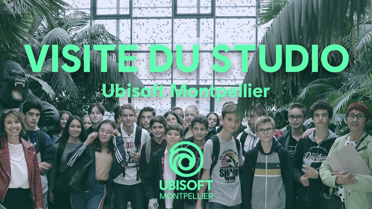 Ubisoft Montpellier | Visite du Studio par des jeunes - YouTube