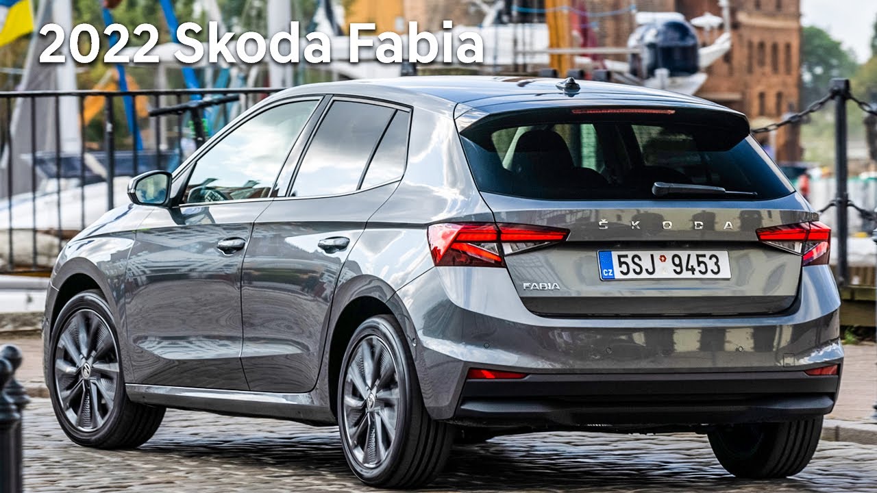 2022 Skoda Fabia in Graphite Grey - YouTube