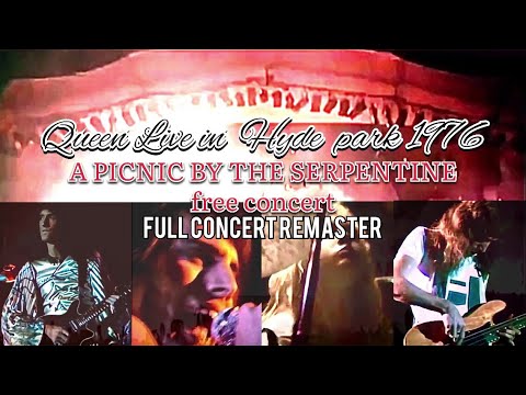 Queen Live at Hyde park 1976 September 18th full concert remaster 2022 ...