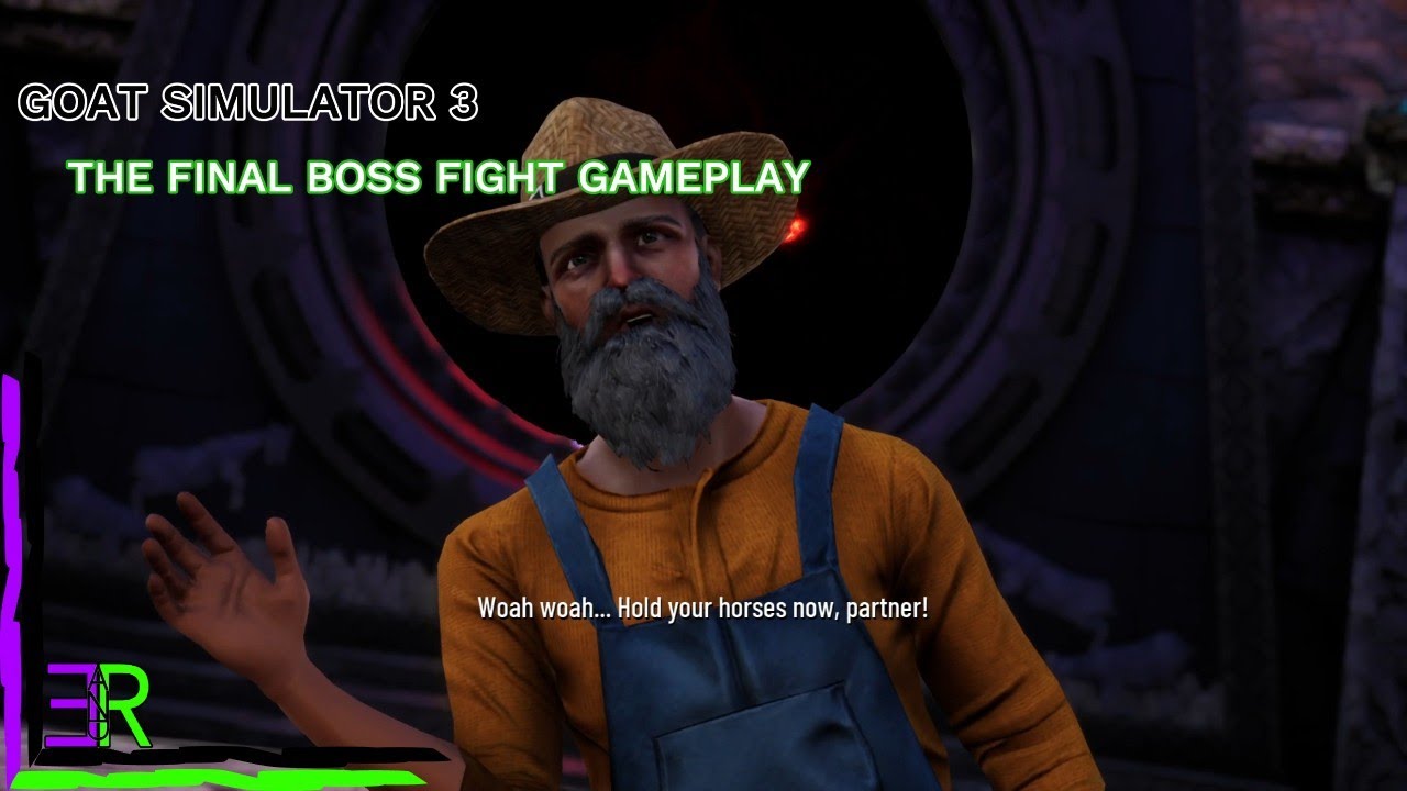 Goat Simulator 3 ( The final boss fight gameplay ) - YouTube