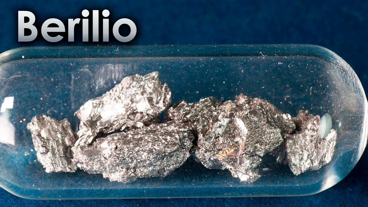 Berilio - ¡Un metal ligero que refleja los neutrones! - YouTube