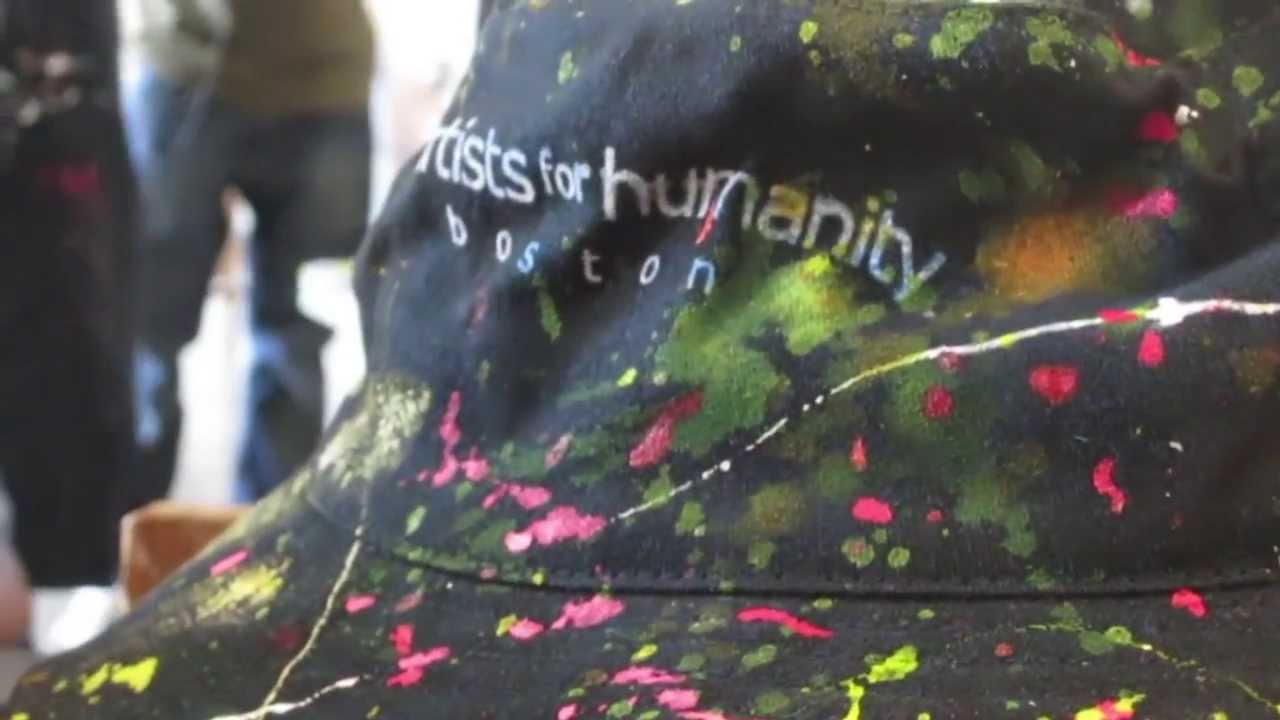 Hand Painted Bucket Hats - YouTube