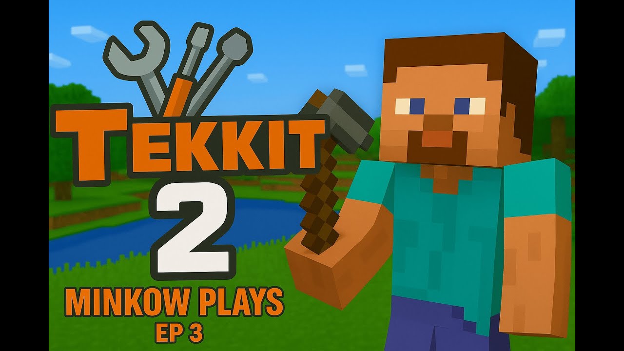 Minecraft Tekkit 2 – Епизод 3:Събираме материали за къща !!! - YouTube
