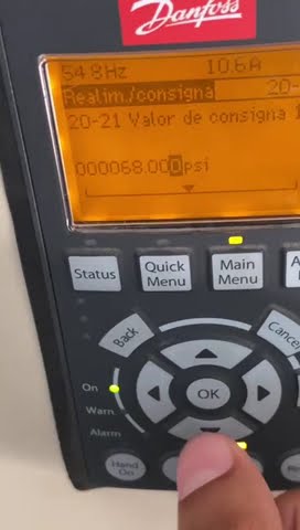 configuración VDF DANFOSS - YouTube