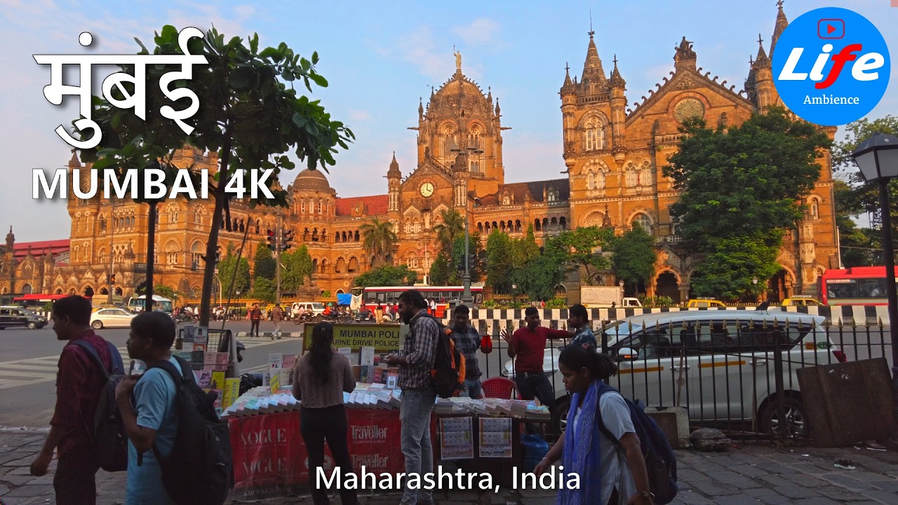 MUMBAI Downtown Walk 🇮🇳 - Raw & Real City Life | India Walking Tour 4K ...