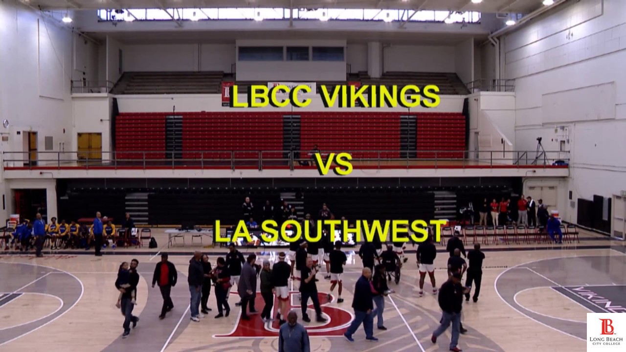 Men's Basketball - LASC Cougars vs LBCC Vikings - YouTube