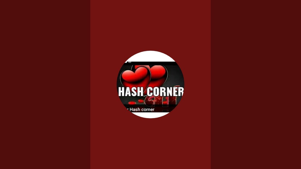 Hash corner is live! - YouTube