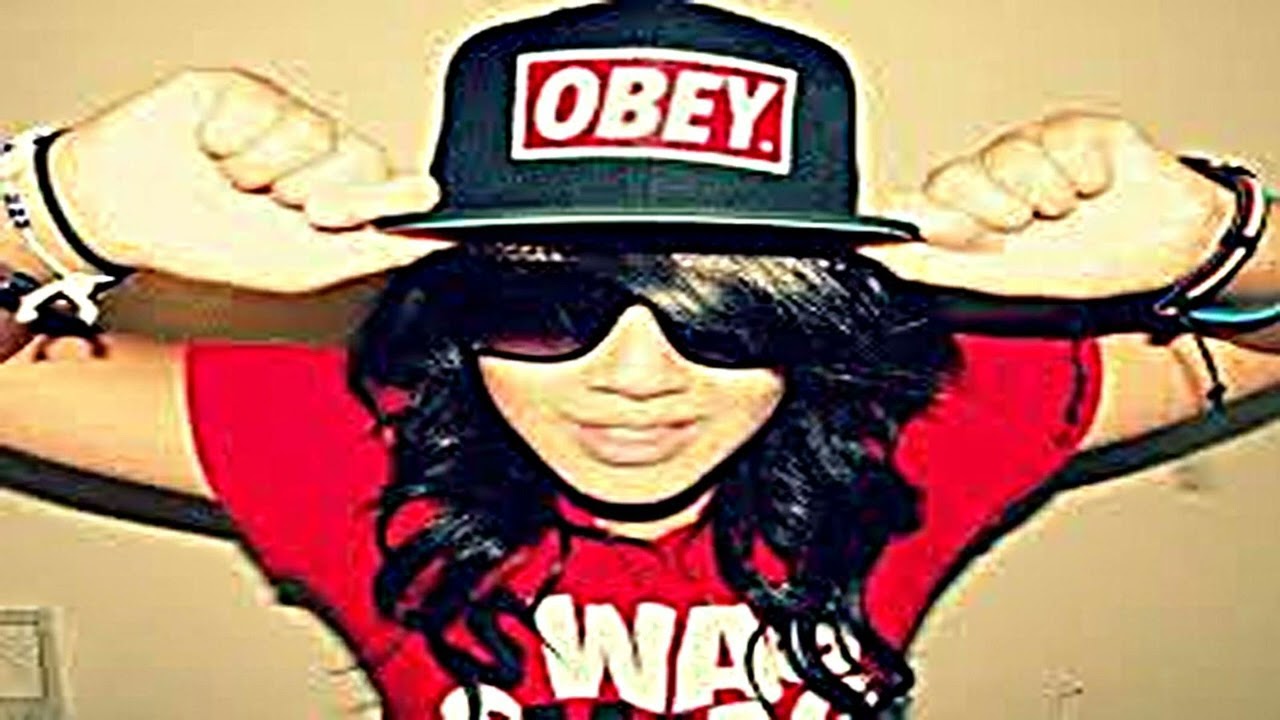 Obey Girl Swag Smoking