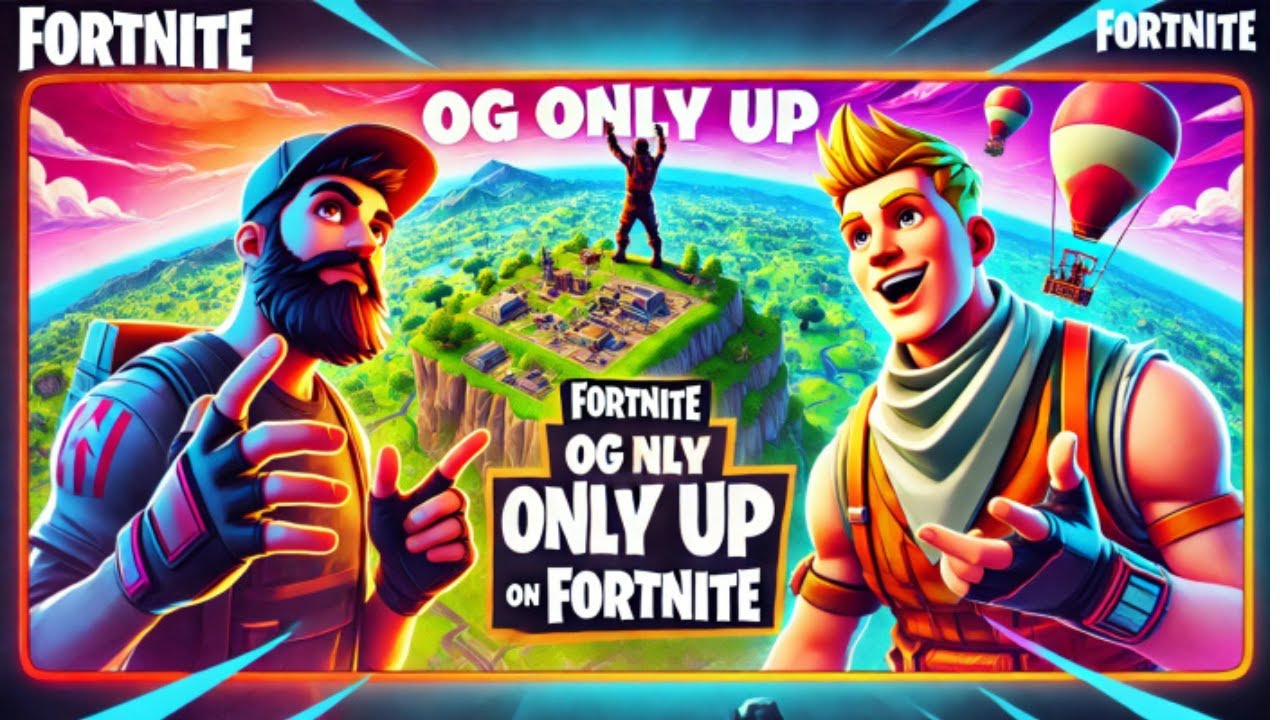 Race to the top OG ONLY UP FORTNITE Archie pov - YouTube