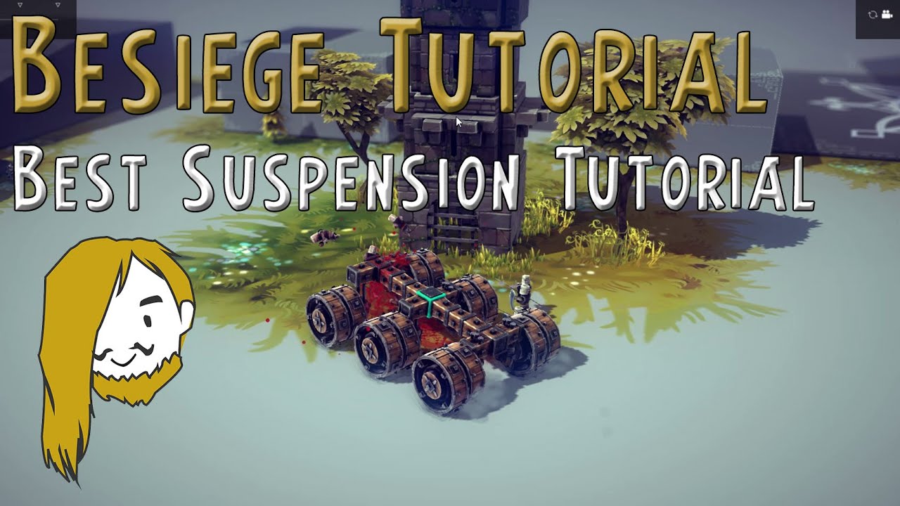 Besiege Suspension and Turning Tutorial | 1080p - YouTube