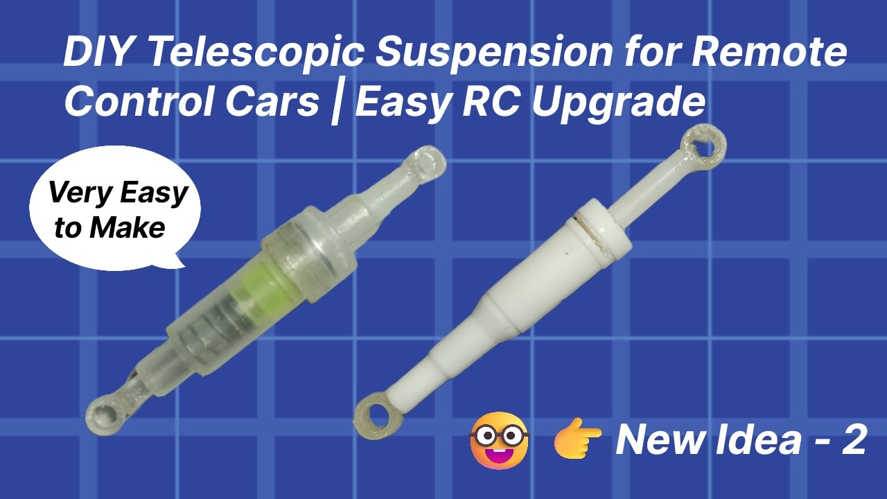 DIY Telescopic Suspension for Remote Control Cars | Easy RC Upgrade ...