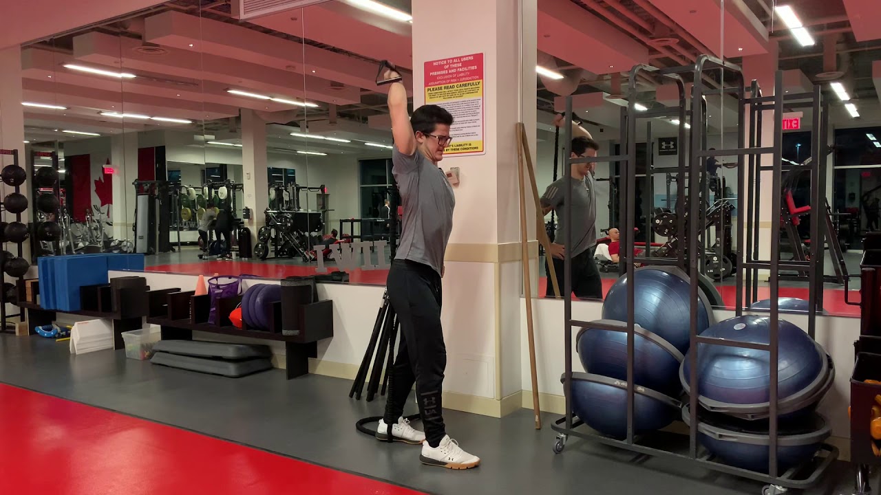 Single Arm Banded OH Tricep Extension - YouTube