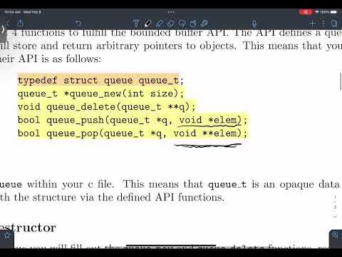 Discussion 2 8 23 Assignment 3 Bounded Buffers - YouTube