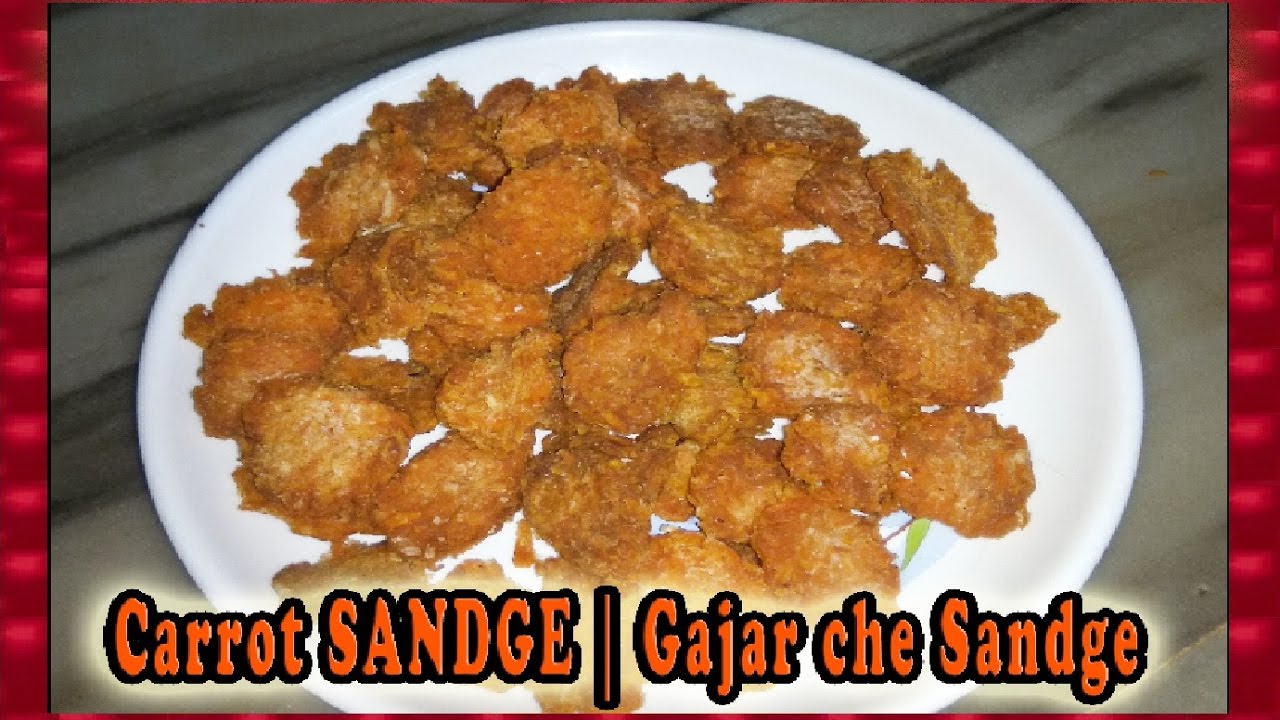 Carrot SANDGE | Gajar che Sandge | Summer Special - ENGLISH Subtitles ...