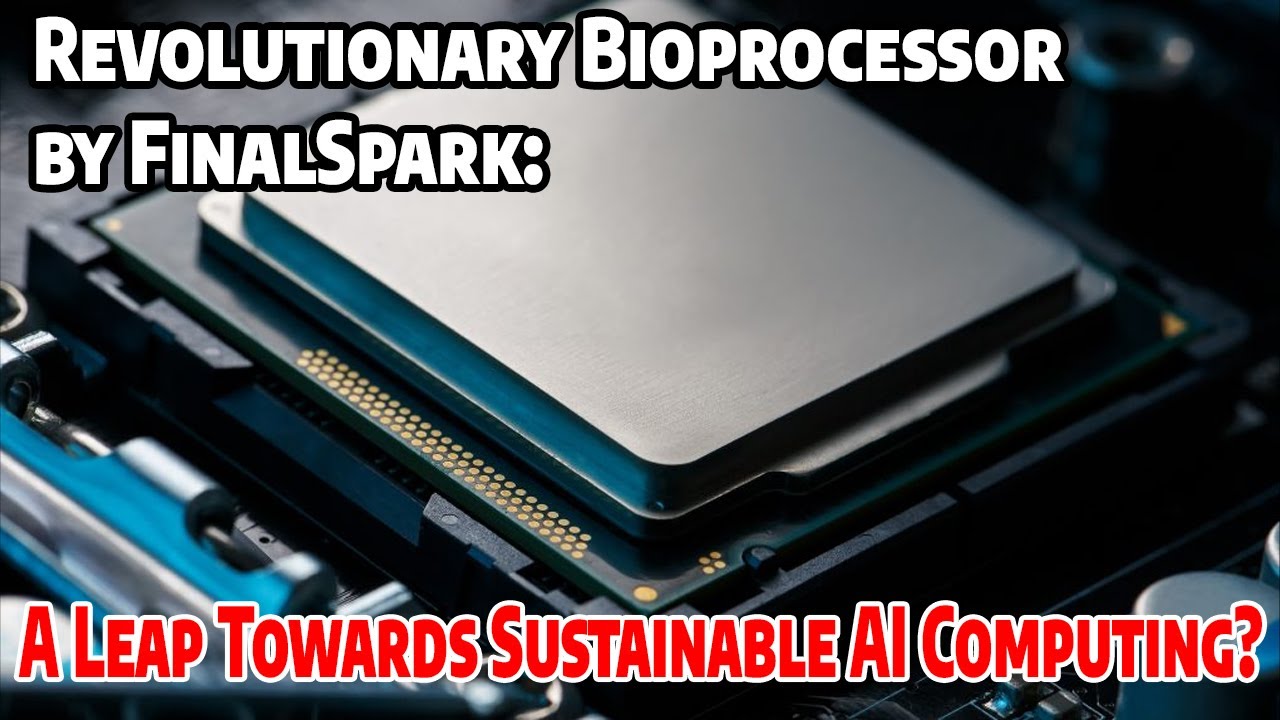 Revolutionary Bioprocessor by FinalSpark: A Leap Towards Sustainable AI ...