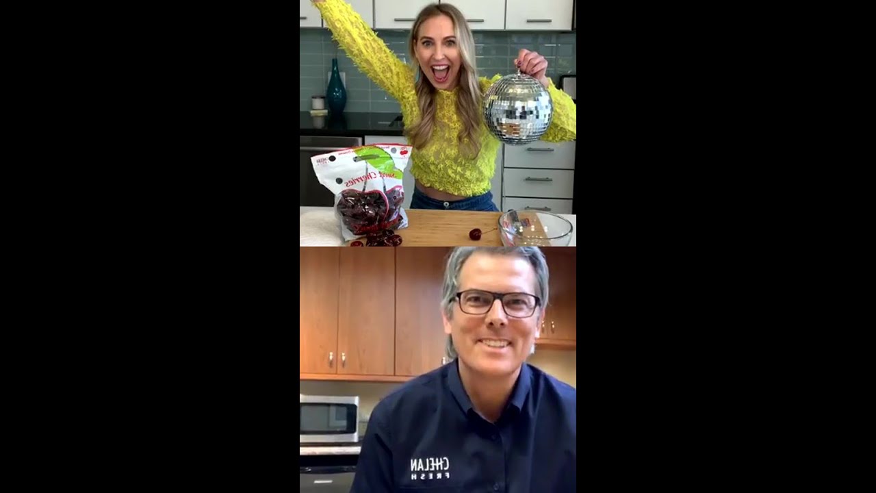 Cherry Party with CEO Tom Riggan and Dawn Jackson Blatner, RDN! - YouTube