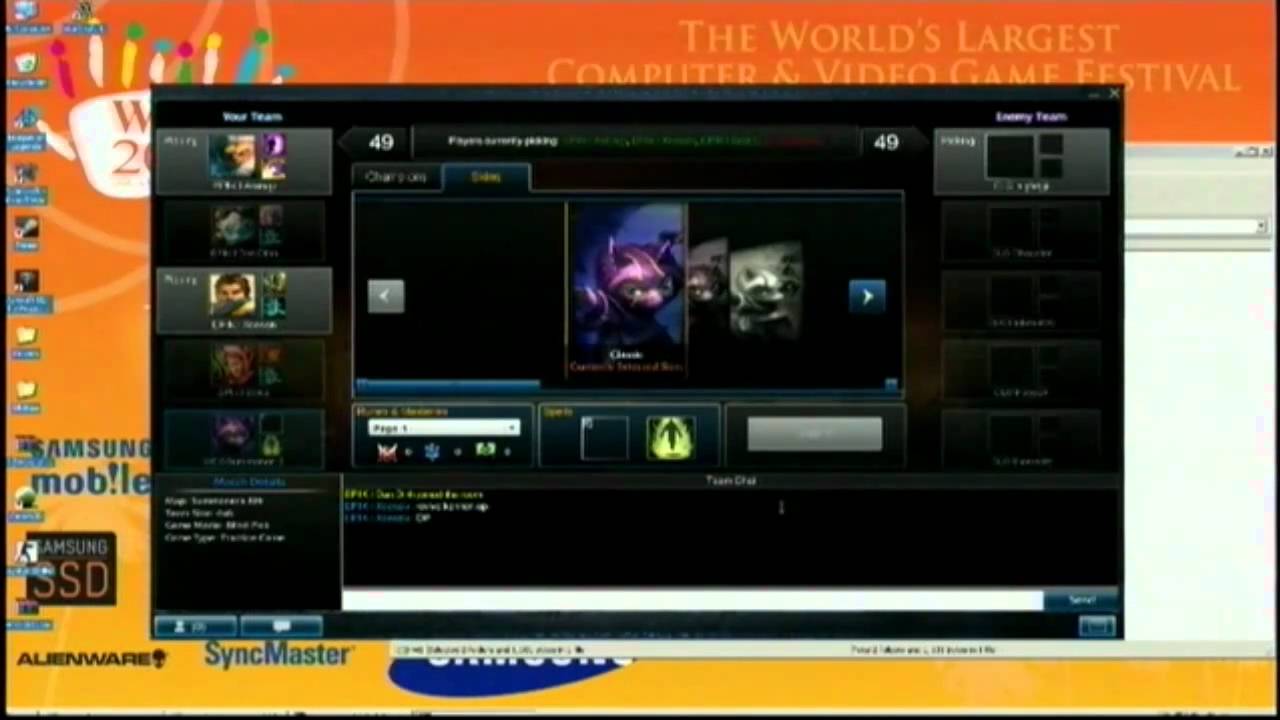 WCG 2010: League of Legends US Finals Game 1 Part 1/5 - YouTube