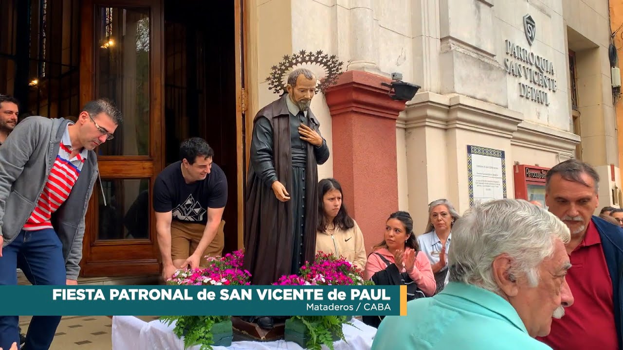 Fiesta patronal San Vicente de Paul - YouTube