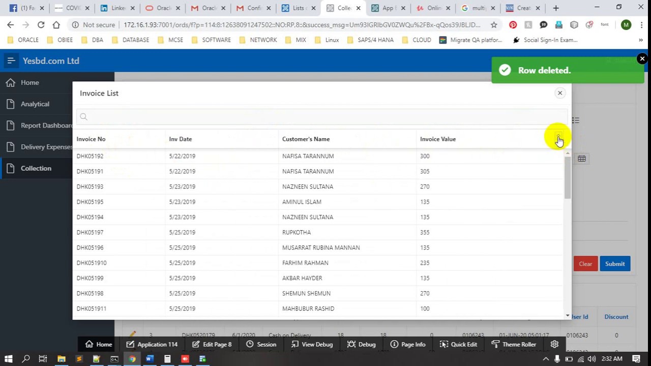 How To Display Multi Column Lov Or Modal Lov In Oracle Apex Muhammad Abdul Quium V 136 Youtube