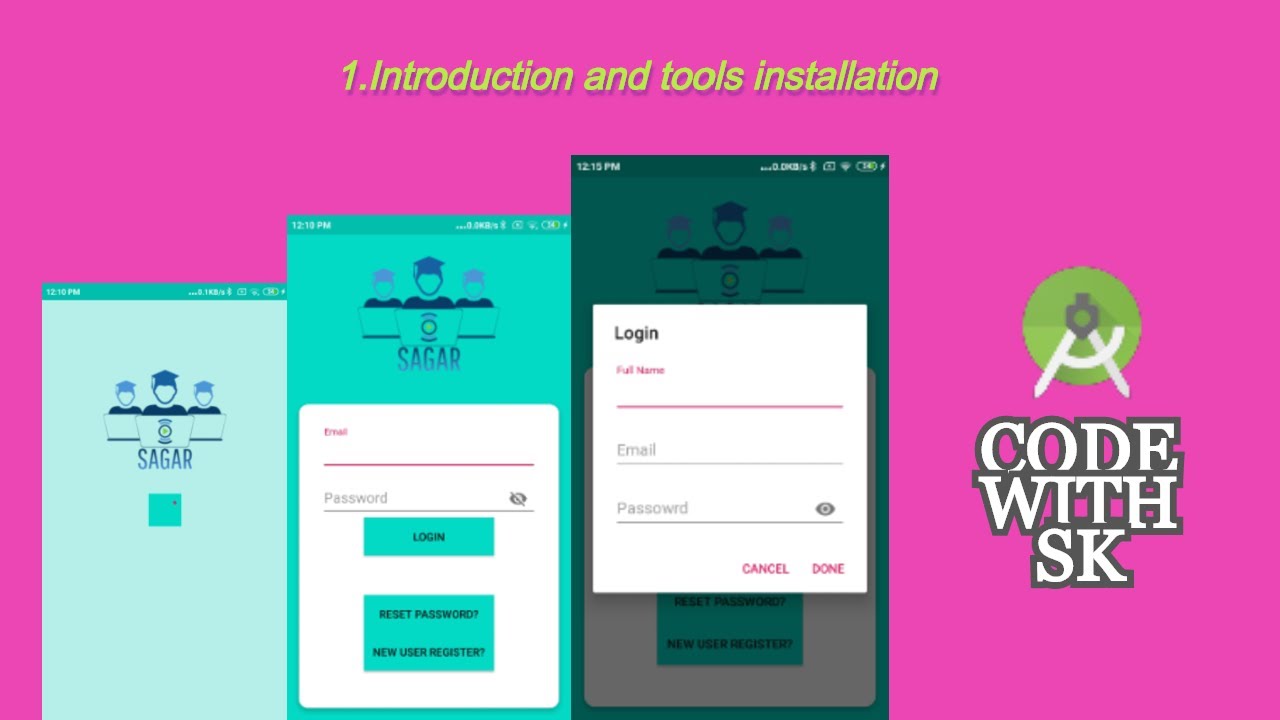 1android Mysql Project Using Volley And Php Introduction And Tools Requirement Youtube