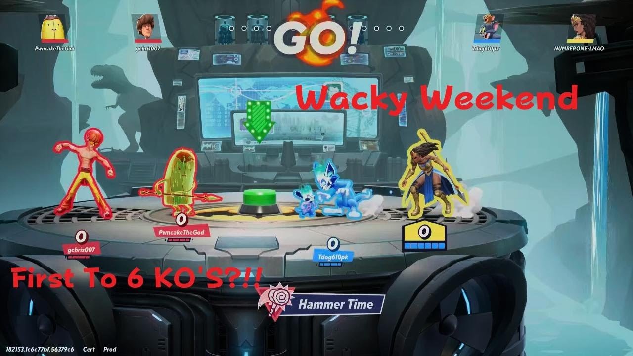 [2 vs 2] Wacky Weekend Game Mode. First To SIX KnockOuts ...
