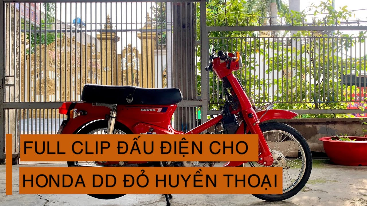 FULL CLIP ĐẤU DÂY ĐIỆN SƯỜN CHO HONDA DD ĐỎ HUYỀN THOẠI | FIXING HONDA ...