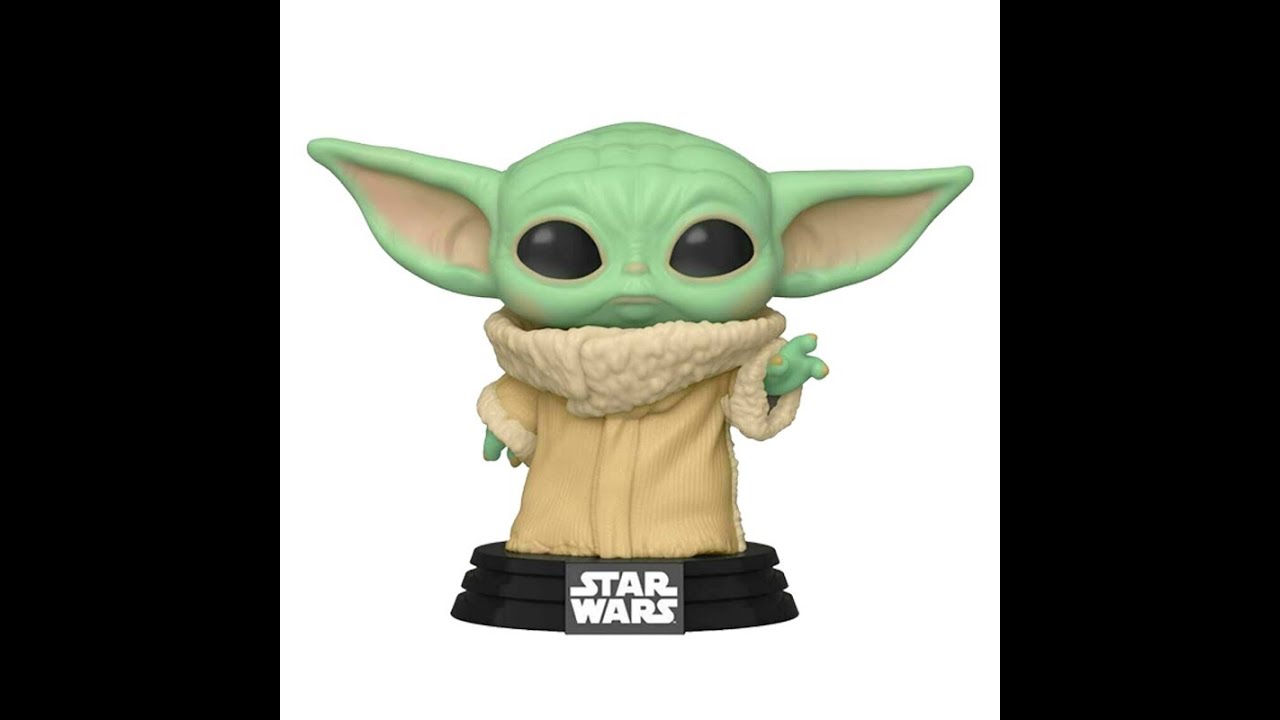 Фигурка Фанко Поп Бейби Йода 12 см. Фигурка Baby Yoda с шатающейся ...