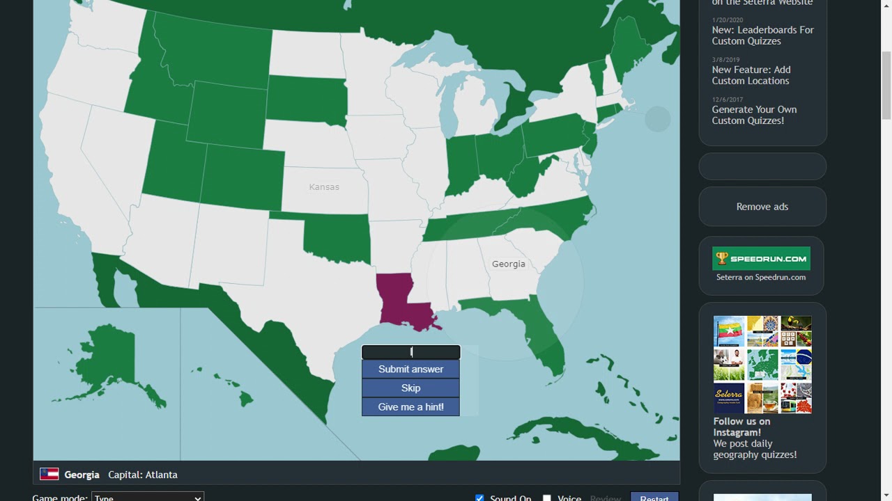 Seterra The U S 50 States Type 0 58 YouTube seterra-the-u-s-50-states-type-0-58-youtube