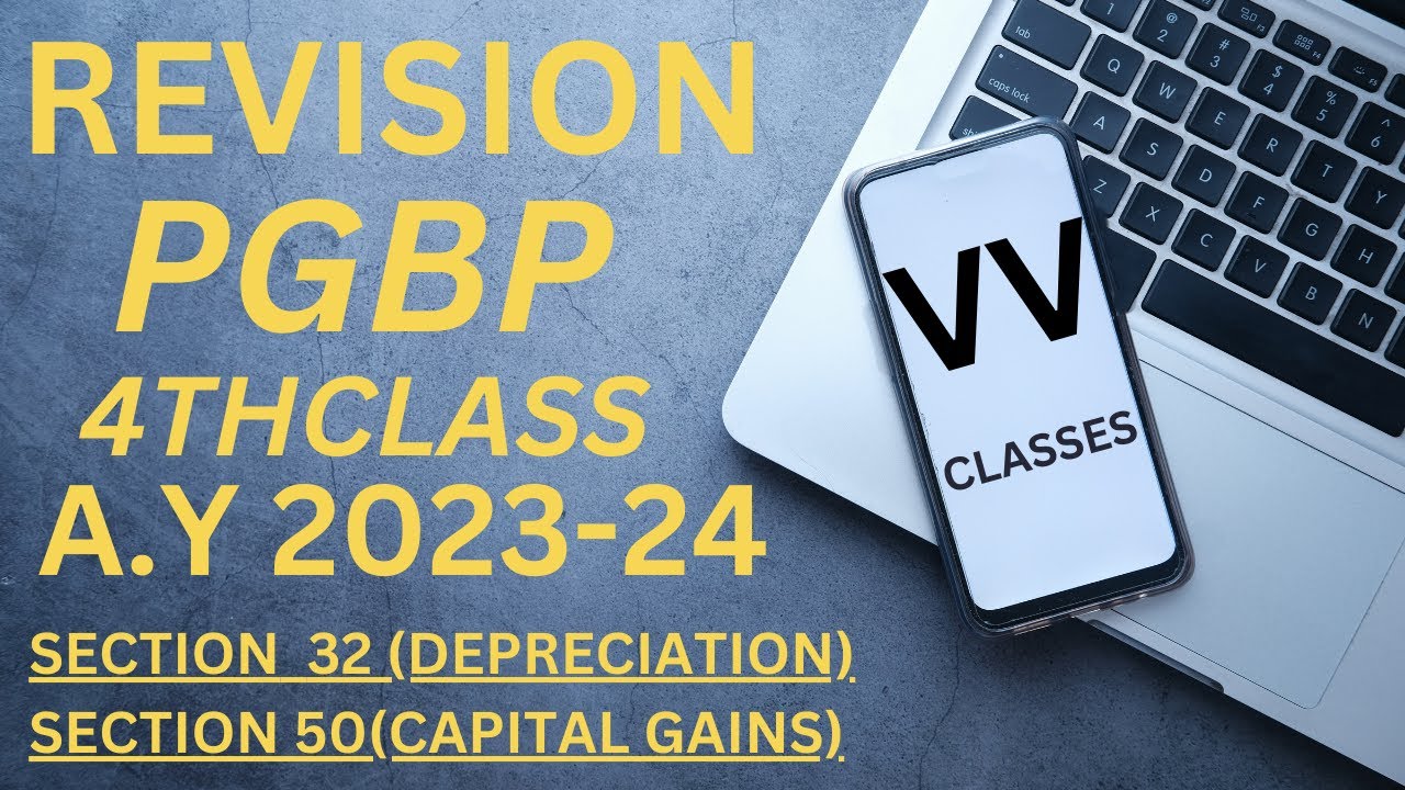 Revision | Inter Income Tax | PGBP | November 2023 Exam | Part 4 ...