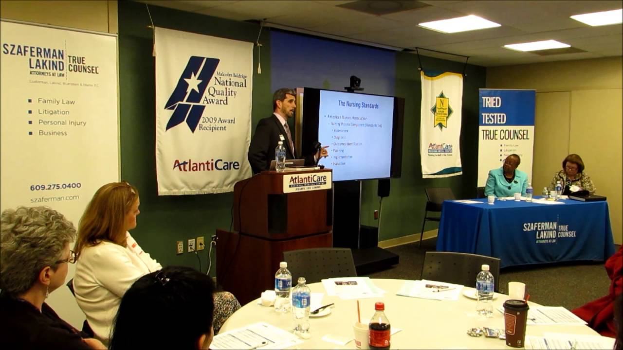 Keith Hovey, Attorney and RN, Presents to NJ State Nurses Association ...