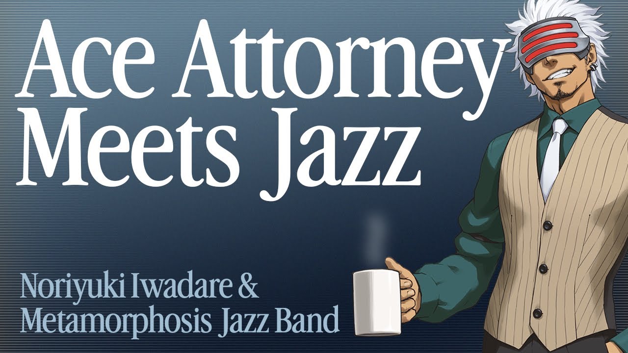 Ace Attorney Meets Jazz Soul - Full Album with Visualizer - YouTube