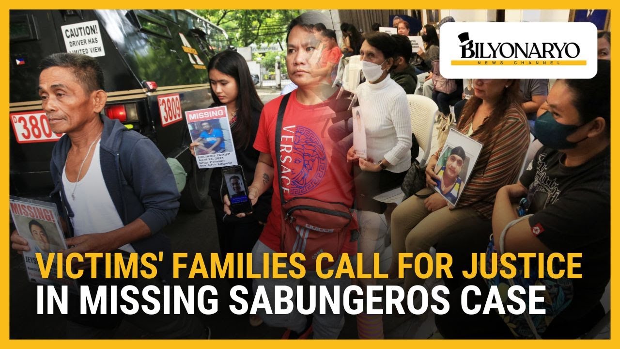 Victims' families call for justice in missing sabungeros case ...