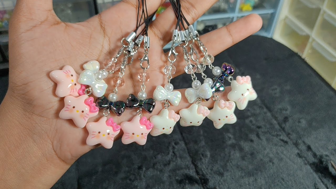Aesthetic Phone Charms Ideas | Making Phone Accessories | Charms | DIY ...