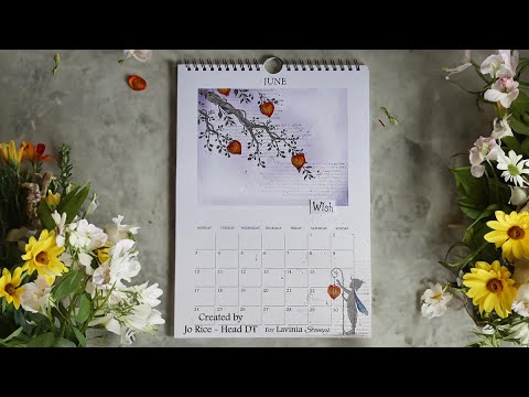 Fairy Lantern in June by Jo Rice - A Lavinia Stamps Tutorial - YouTube