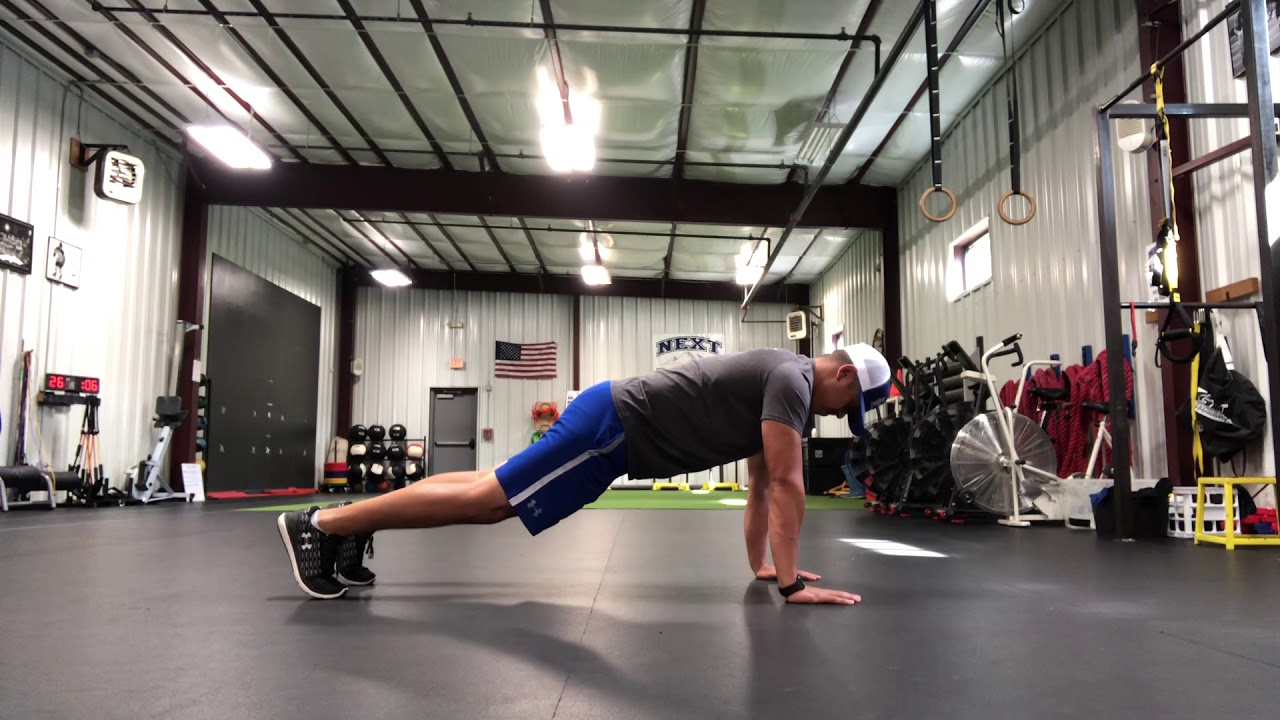 Scap Push-Up - YouTube