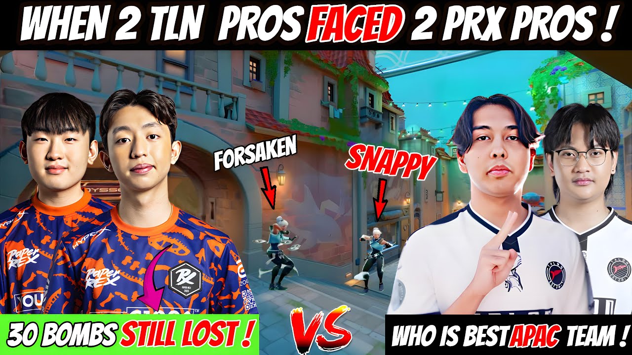 When PRX f0rsakeN & PRX Jinggg Faced TLN Primmie, TLN Jitboy & Snappy ...