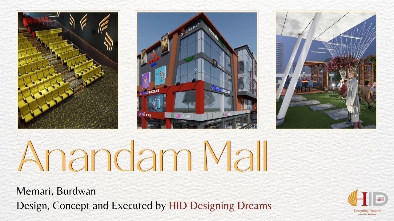 Anandam Mall | SS3 Cinemas | Memari | Burdwan | West Bengal |Architech ...