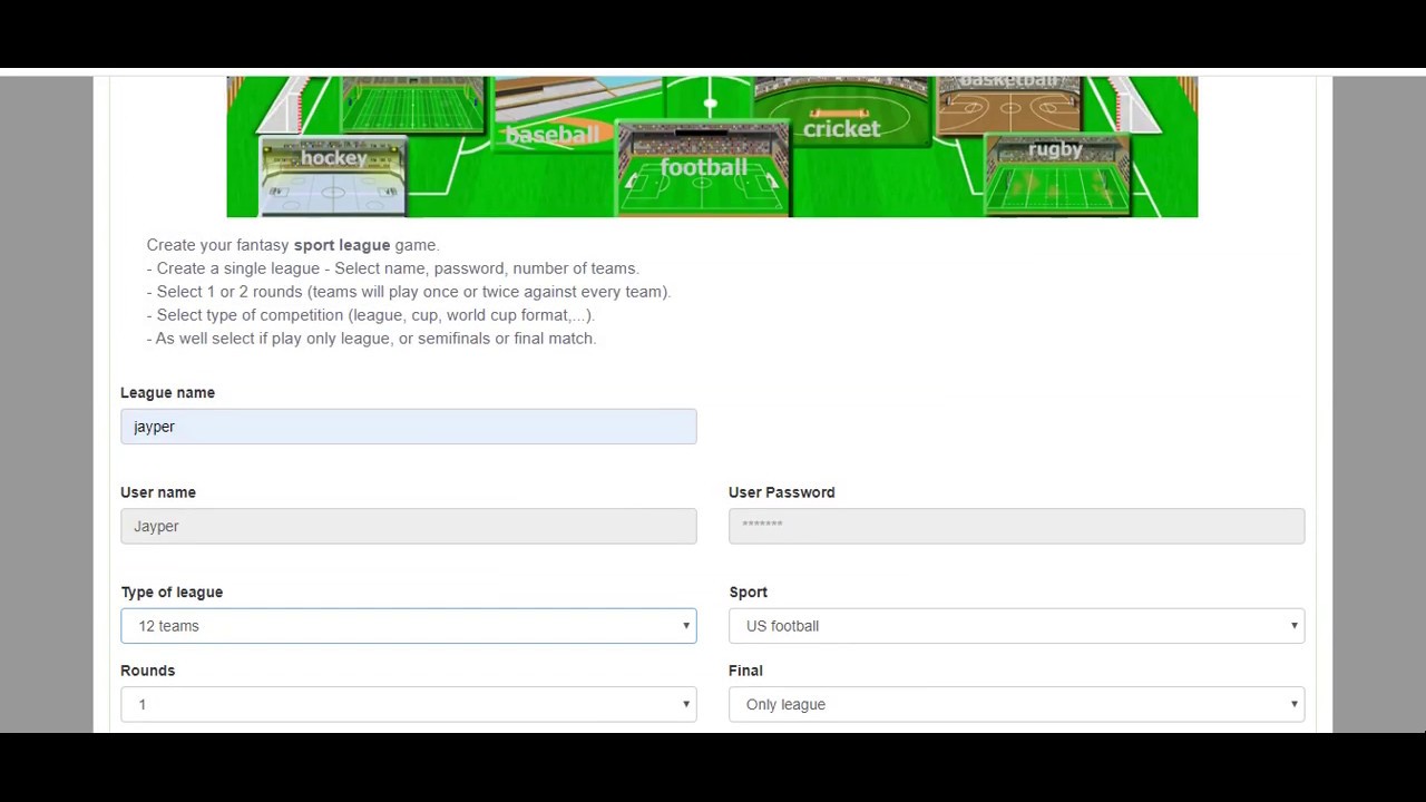 Creating Our League: League Simulator episode 1 - YouTube