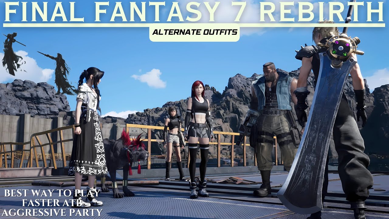 Final Fantasy 7 Rebirth Best Mods (Best Outfits/Faster ATB/More Aggressive Party). - YouTube