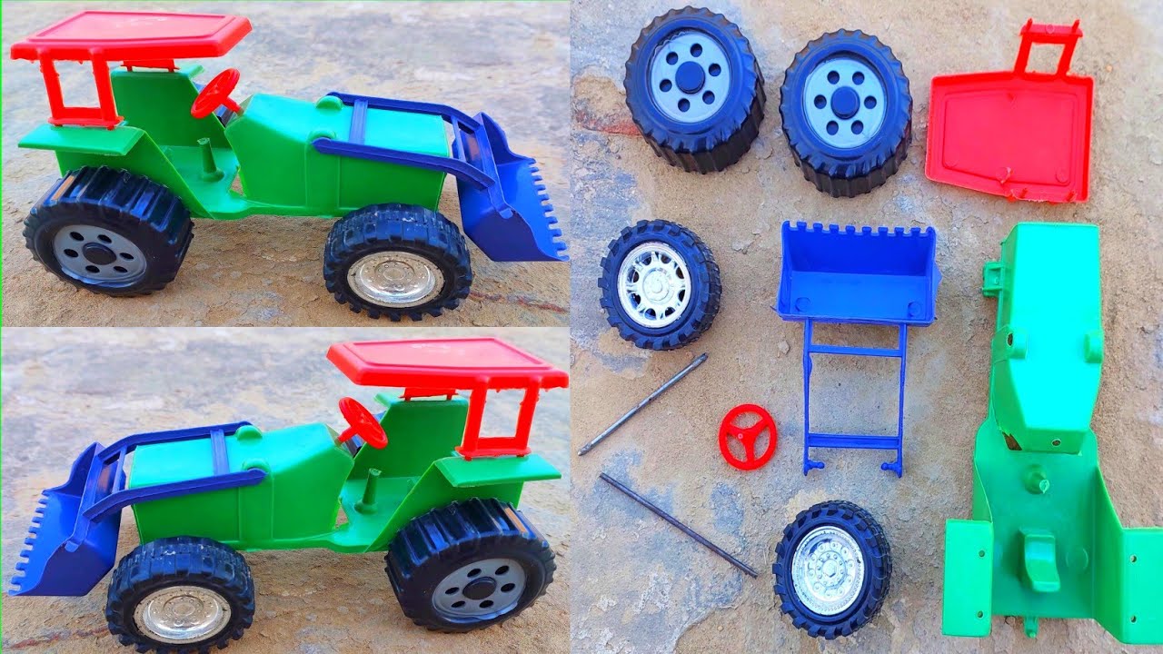 How To Make A Mini Tractor At Home Easy | Tractor Making For University ...